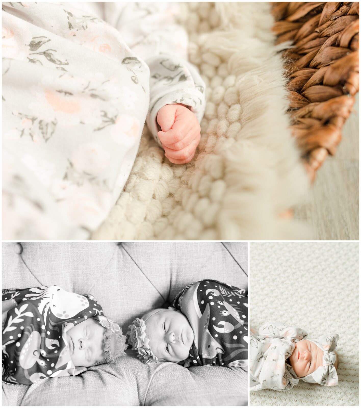 Reagan & Ryleigh Newborn Twins | wittmerphotography.net