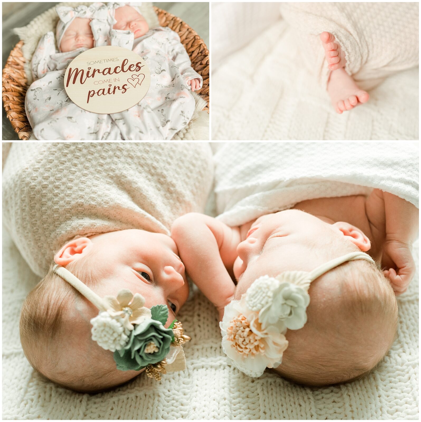 Reagan & Ryleigh Newborn Twins | wittmerphotography.net
