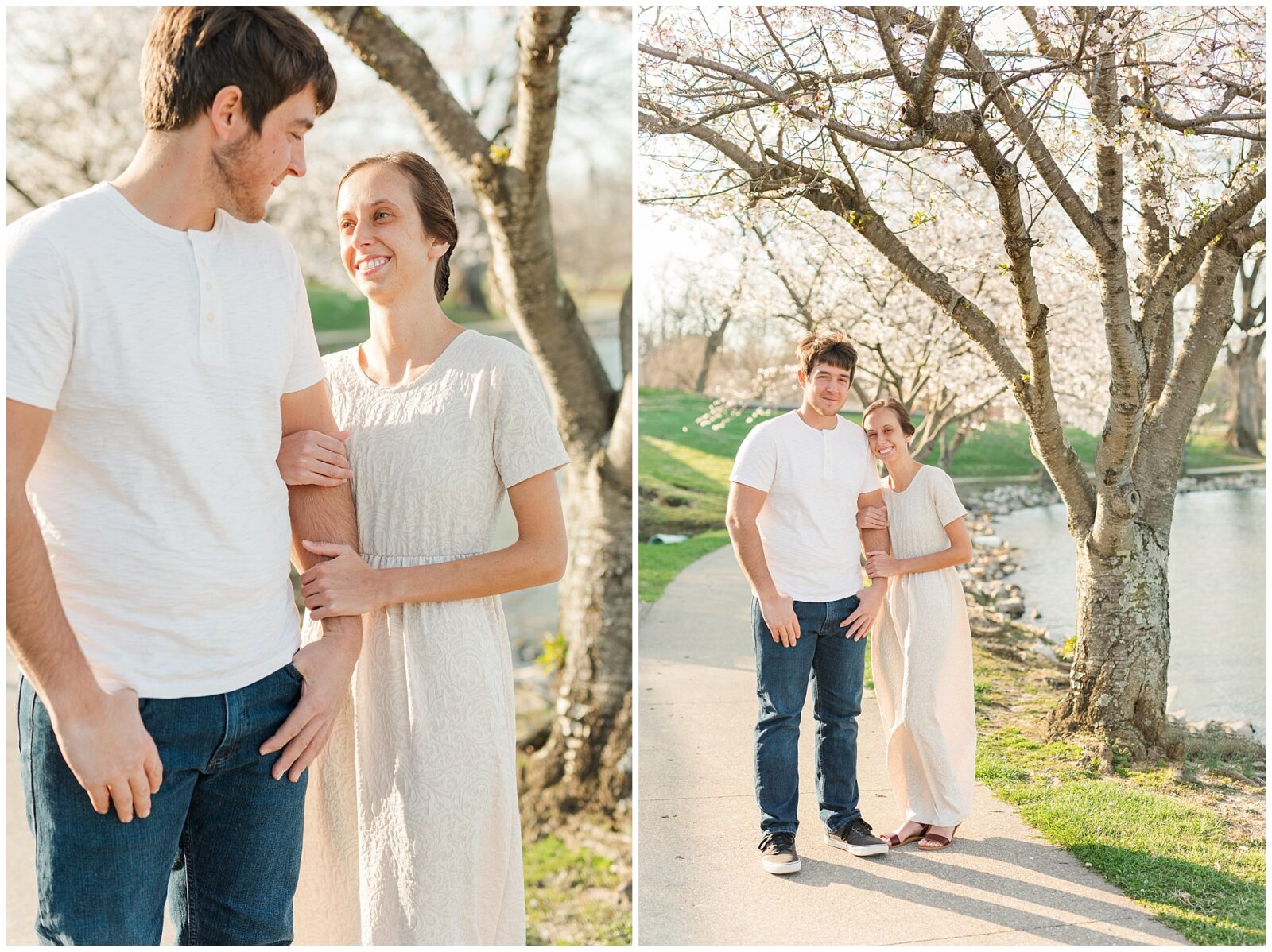 Jesse & Kayla Spring Engagement Washington, Indiana ...